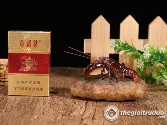 Tôm Đổi Màu Trang Trí Bàn Trà Đạo, Pet Trà Đạo